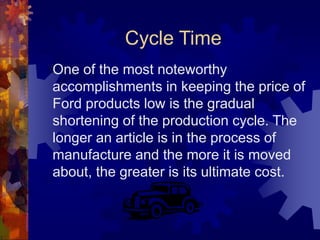 Demand Flow Technology workshop - Lean manufacturing | PPT