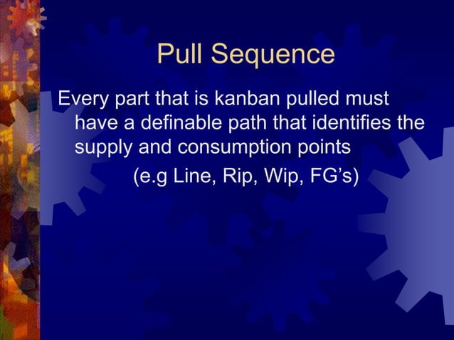 Demand Flow Technology workshop - Lean manufacturing | PPT