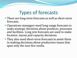 Demand forcasting | PPT