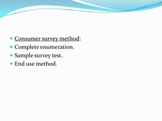 Demand forcasting | PPT