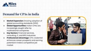 Demand for Certified Public Accountants in the USA and India | PDF