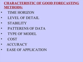 Demand forecasting | PPT | Business | Business and Finance