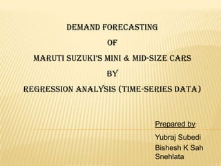 Demand forecasting | PPT