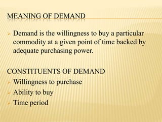 Demand forecasting | PPT