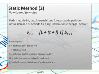 Demand forecasting | PDF