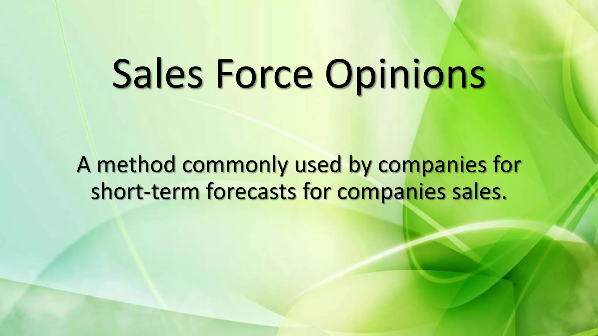 Demand Forecasting - Operations Management | PPTX