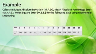 Demand Forecasting - Operations Management | PPTX