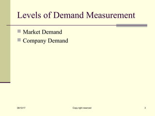 Demand forecasting | PPT
