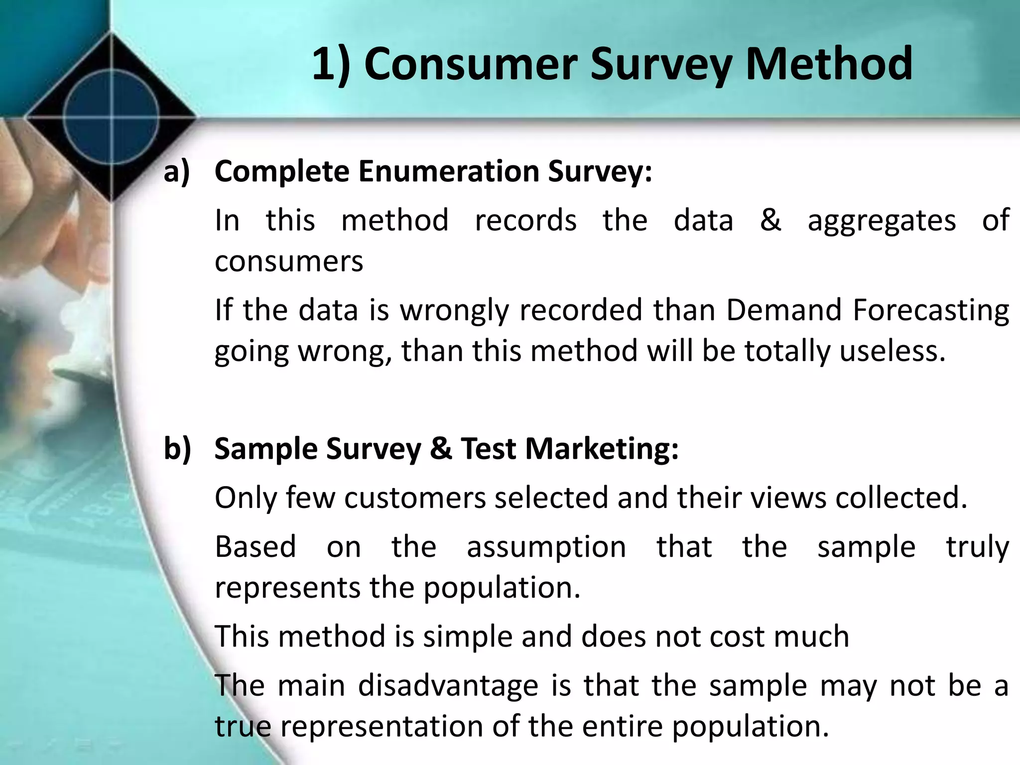 Demand forecasting | PPTX