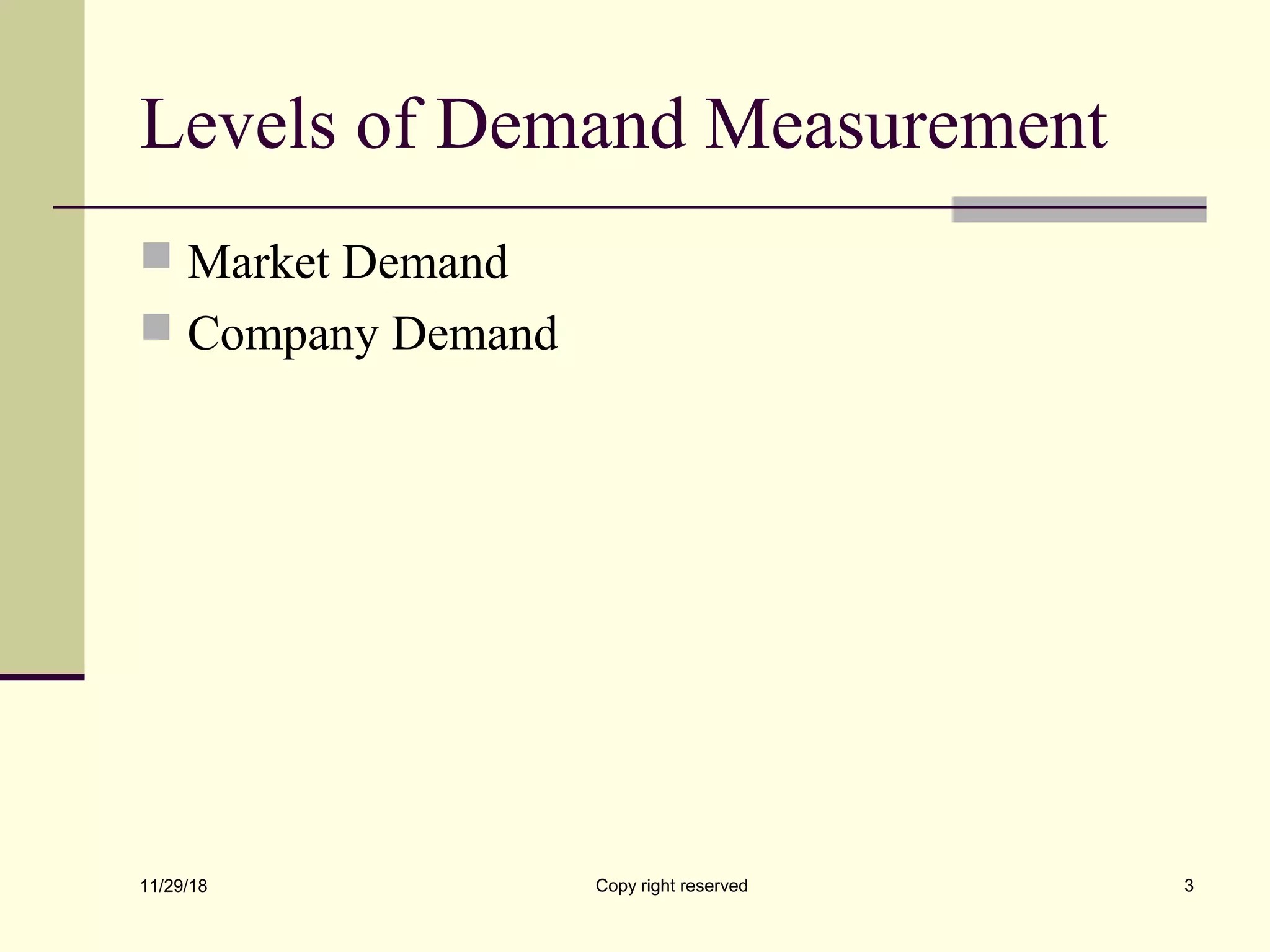Demand forecasting | PPT
