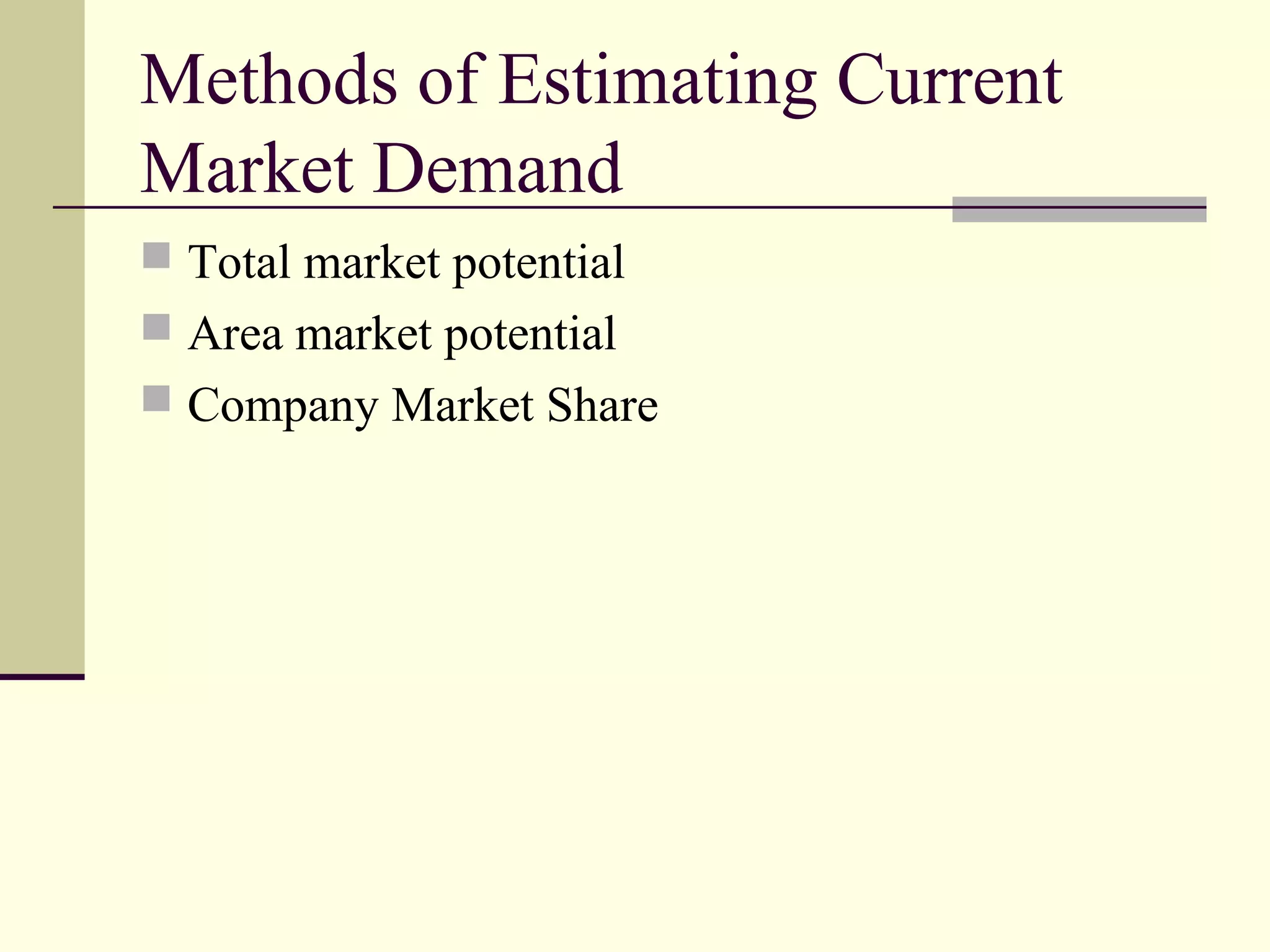 Demand forecasting | PPT