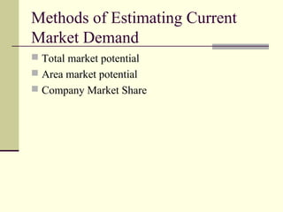 Demand forecasting | PPT