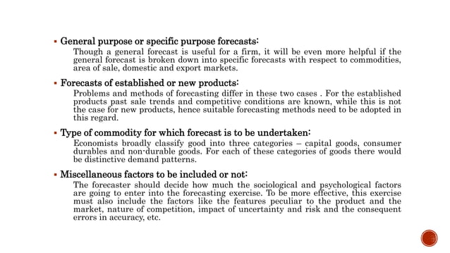 Introduction to demand forecasting | PPTX