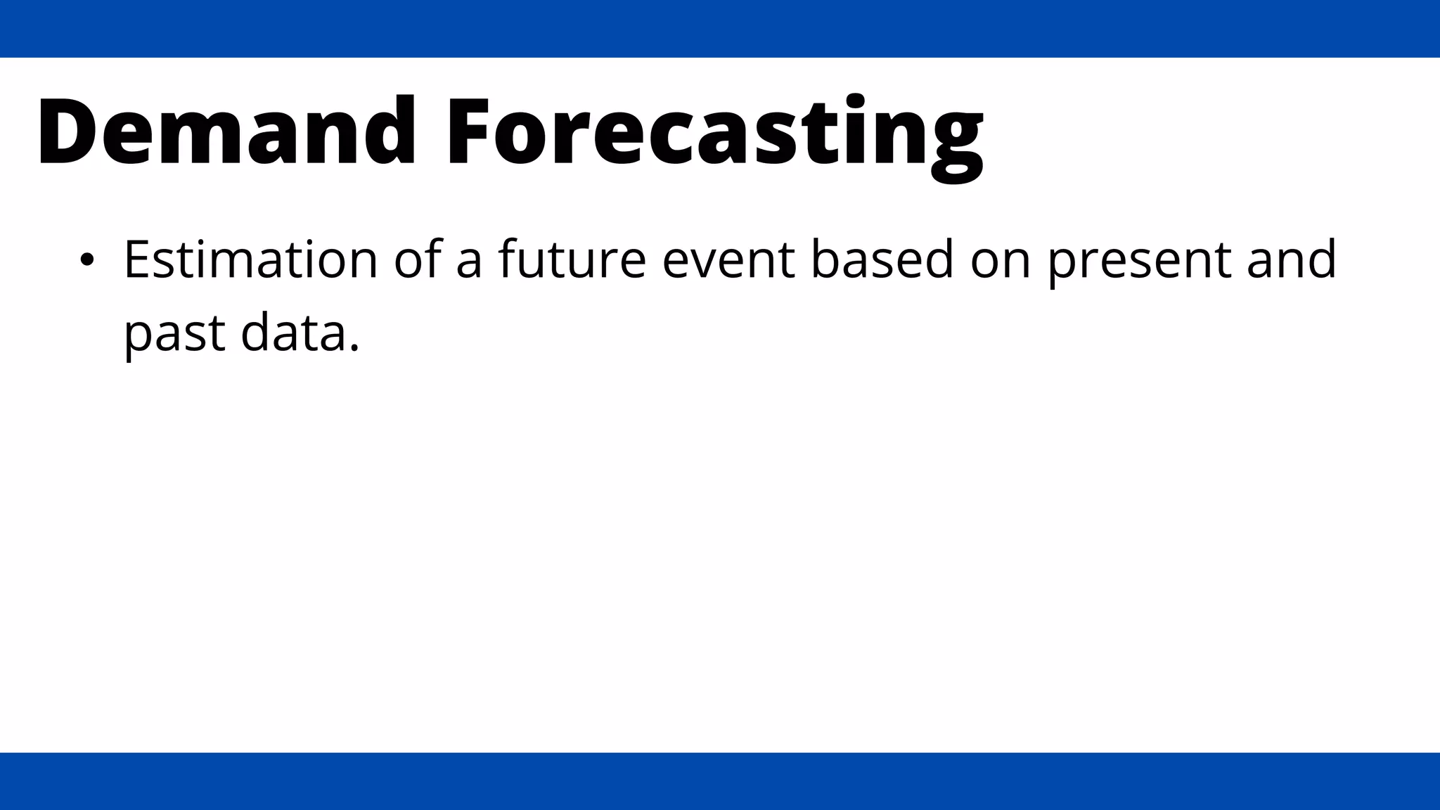 Demand Forecasting Operations Management | PPTX | Business | Business and Finance