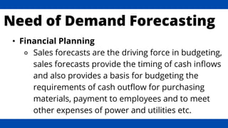 Demand Forecasting Operations Management | PPTX | Business | Business and Finance