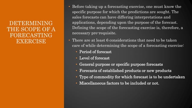 Introduction toDemand Forecasting part one | PPTX | Business | Business and Finance