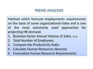 DEMAND FORECASTING TECHNIQUES-HUMAN RESOURCE PLANNING.pptx