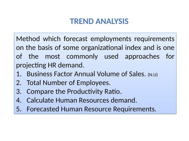 DEMAND FORECASTING TECHNIQUES-HUMAN RESOURCE PLANNING.pptx