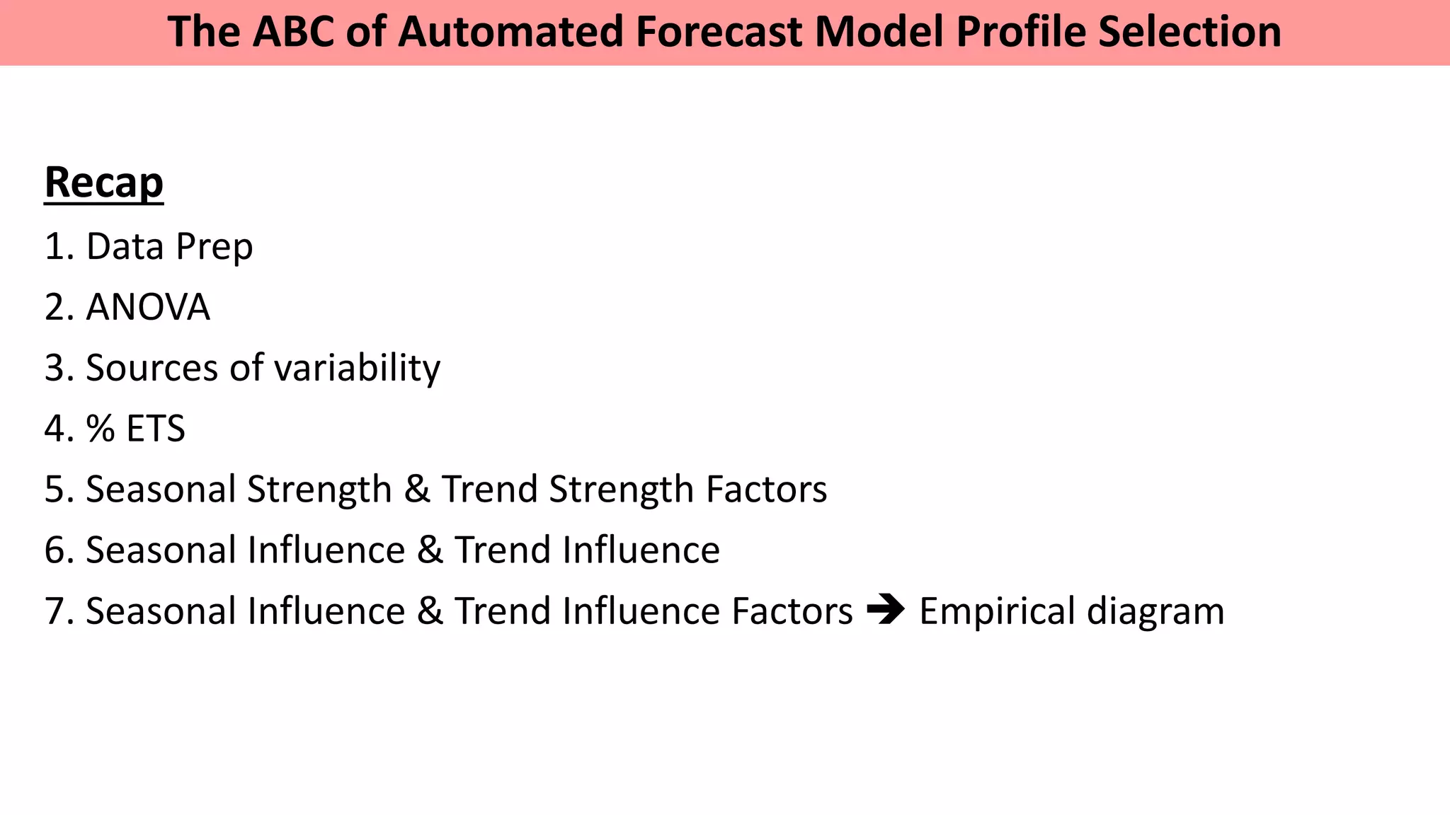 Demand Forecasting • Automated Model Selection Ppt