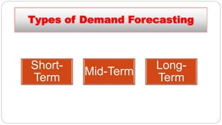 Demand forecasting ppt | PPTX | Business | Business and Finance