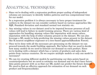 Demand forecasting case study | PDF