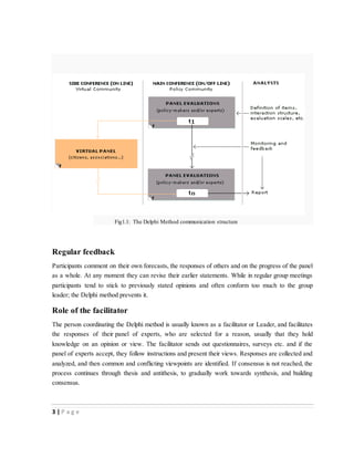 Demand forecasting with Delphi Method, Trend Projection Method and ...