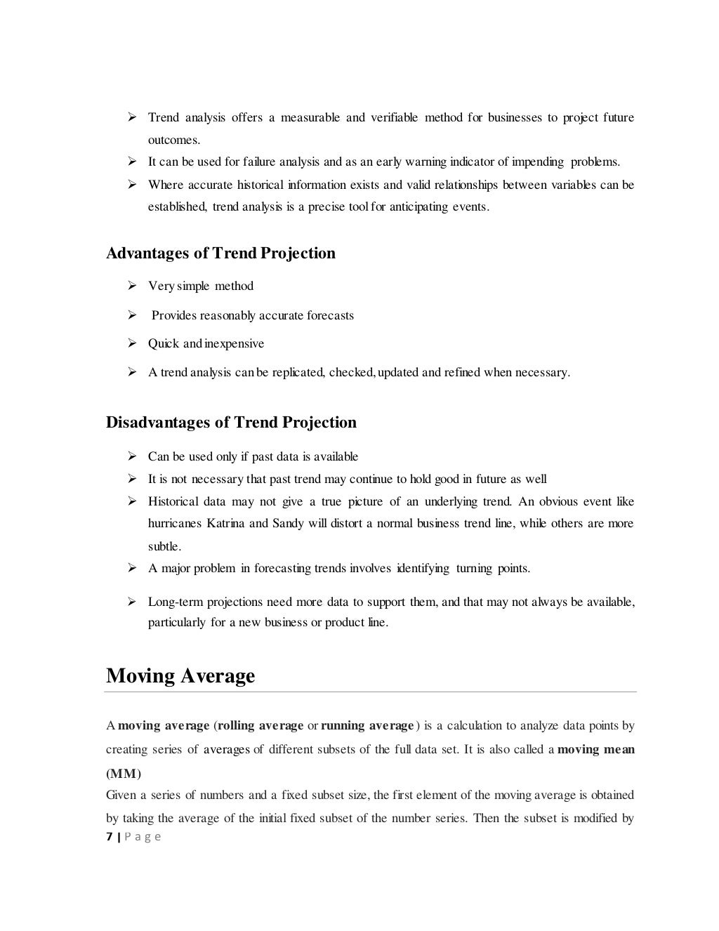 Demand forecasting with Delphi Method, Trend Projection Method and ot…