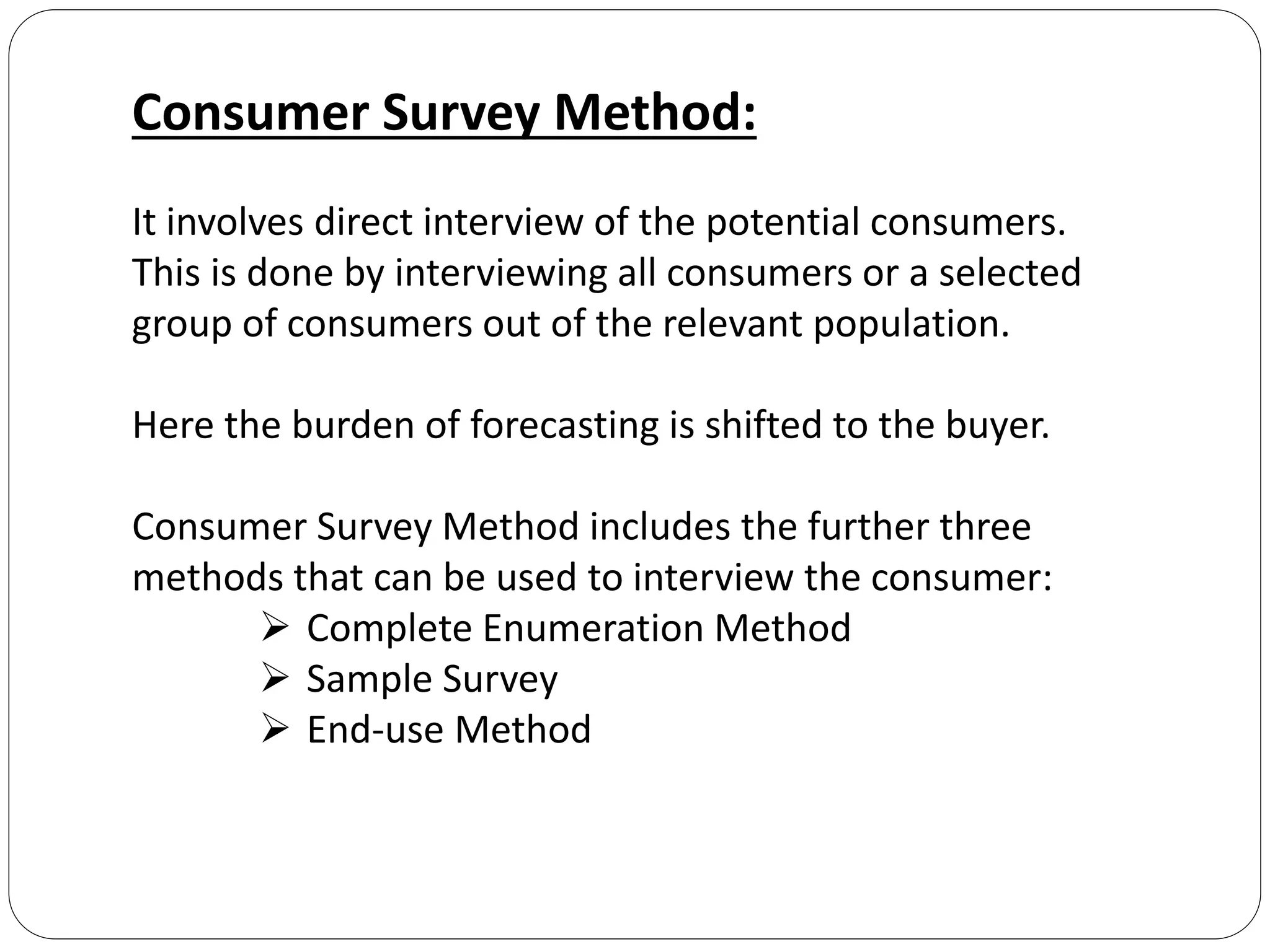 Demand forecasting | PPTX
