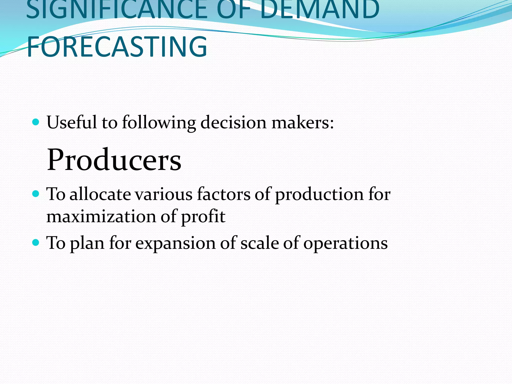 Demand forecasting ppt | PPTX