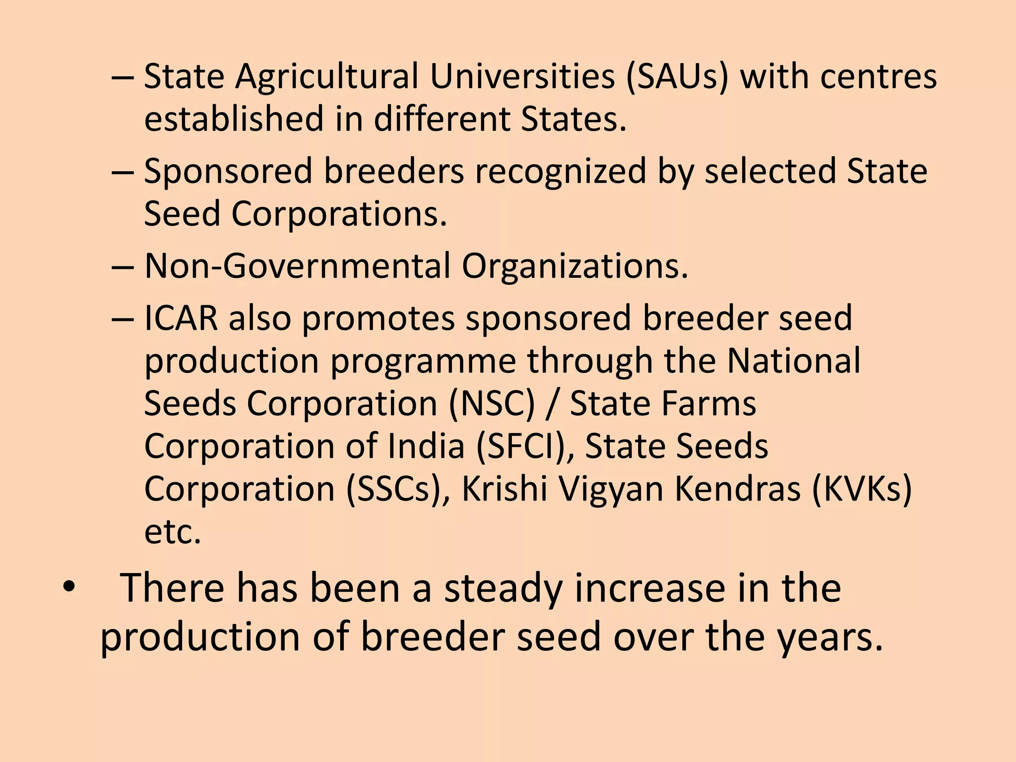 Demand forecast of seed | PPTX