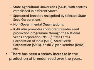 Demand forecast of seed | PPTX