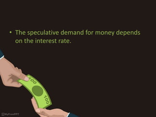 Demand for money | PPTX