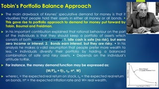 Demand for Money and Supply For Money Complete | PDF