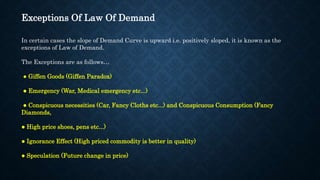 Demand Function in Managerial Economics. | PPT