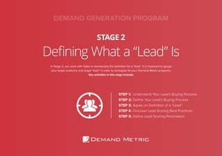 Demand Generation Program Playbook | PDF