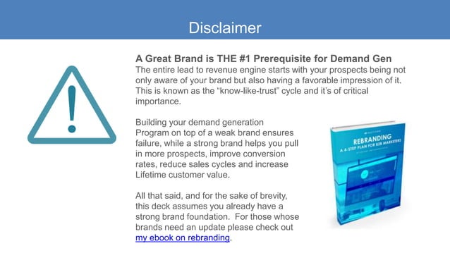 Building a B2B Demand Gen Engine | PPTX