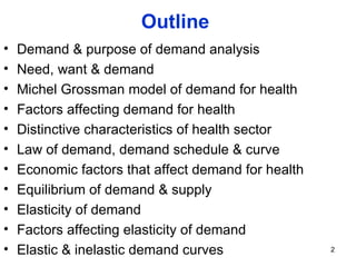 Demand in health care | PPT