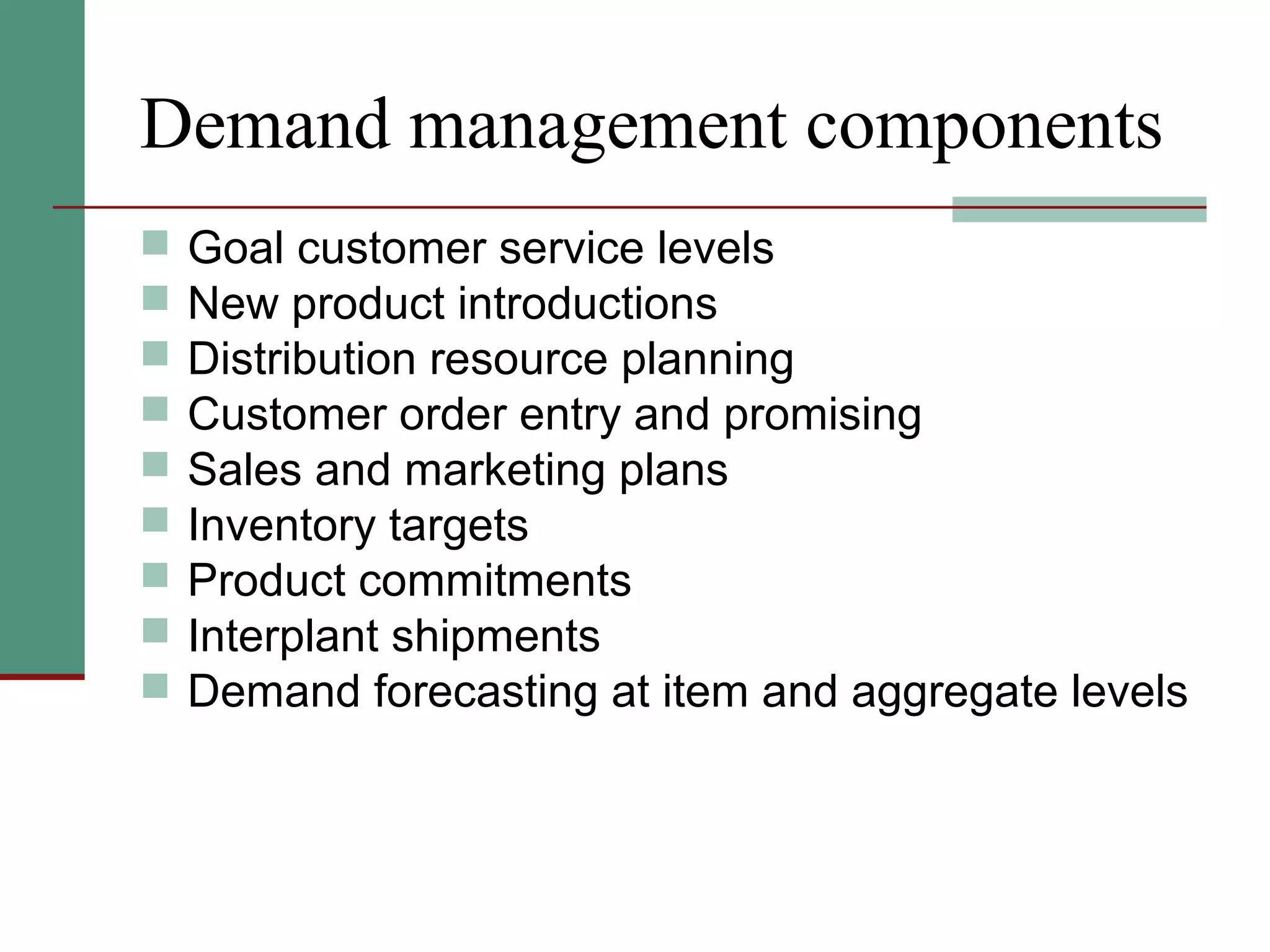 Demand management | PPT