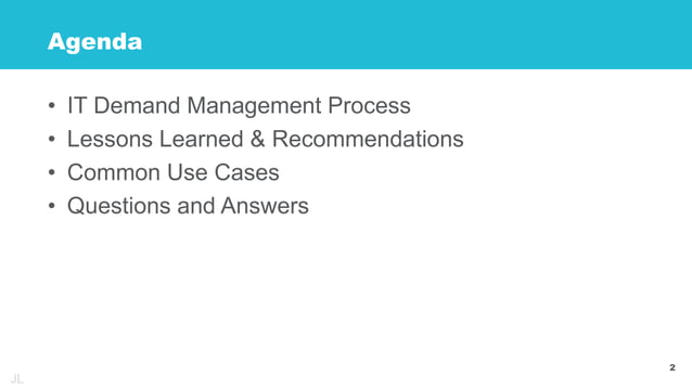 Practitioner’s Guide Building and Sustaining an Effective IT Demand ...
