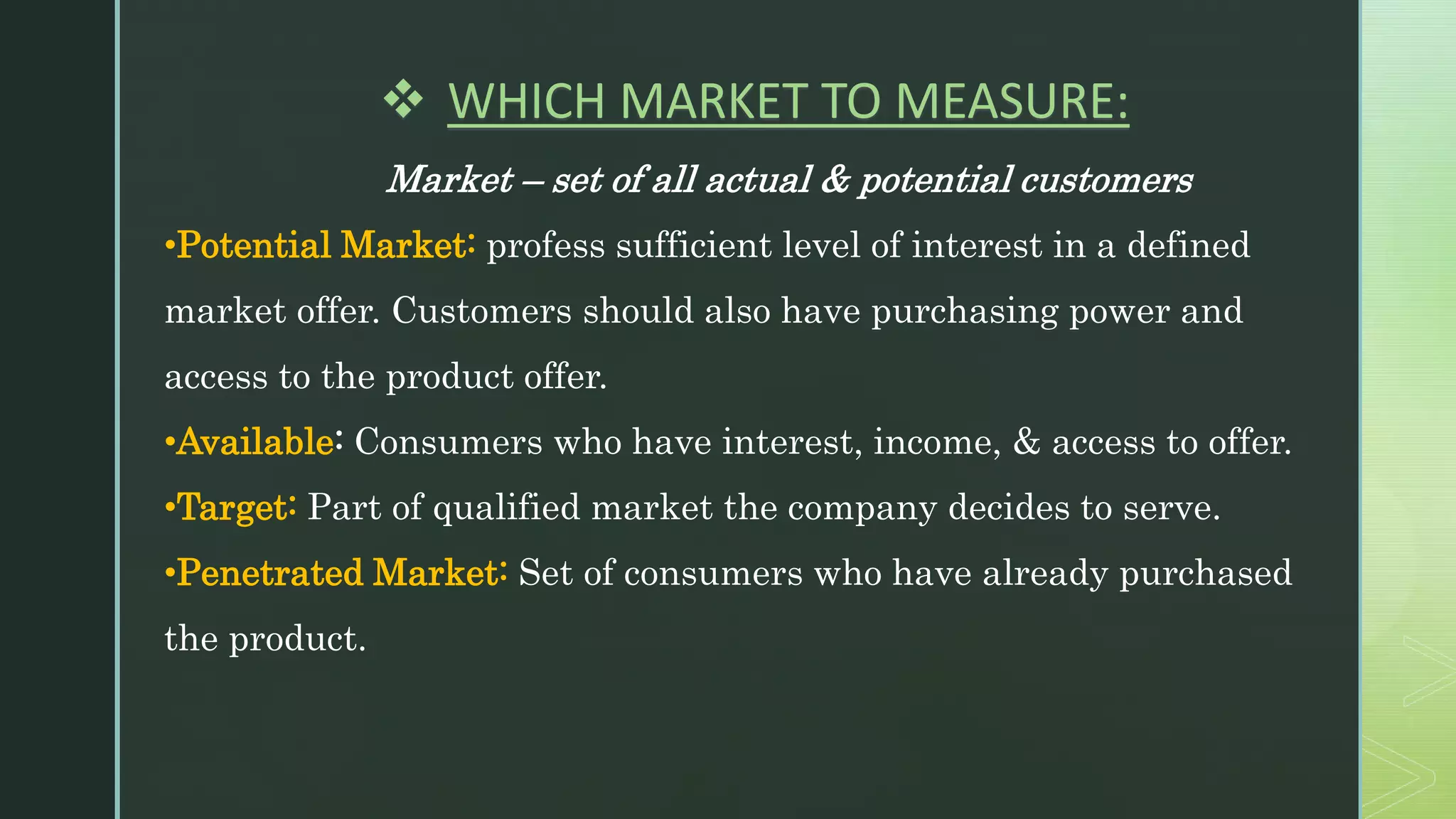 Demand measurement & sales forecasting | PPTX