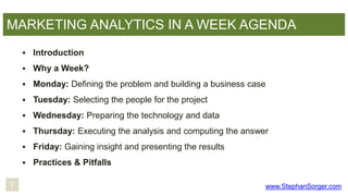 Marketing Analytics in a Week | PDF