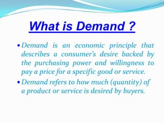 Demandnsupply economics | PPT