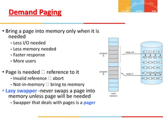 Demand paging | PPT