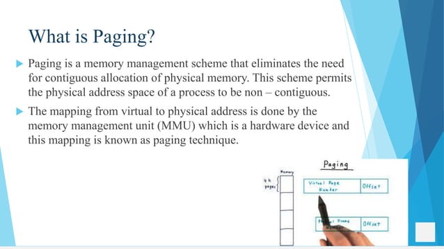 Demand paging | PPTX