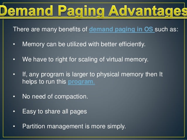 Demand Paging in OS (Operating System): Example, Advantages, Working | PPTX