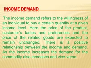 Demand ppt | PPT