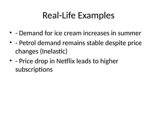 Demand class 11th cbse microeconomics ppt | PPTX