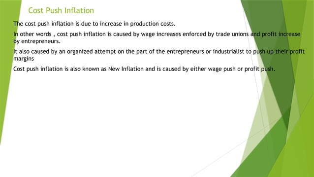 Demand pull cost push inflation.pptx.... | PPTX
