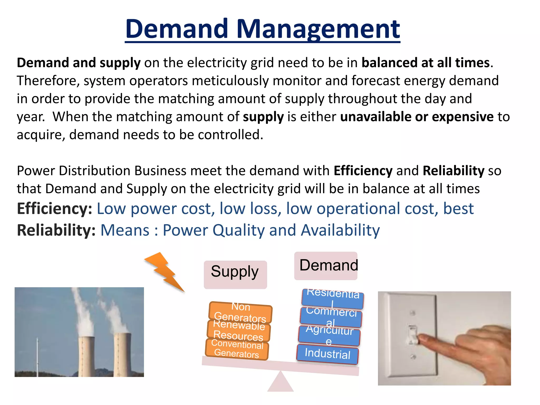Demand side management | PPTX