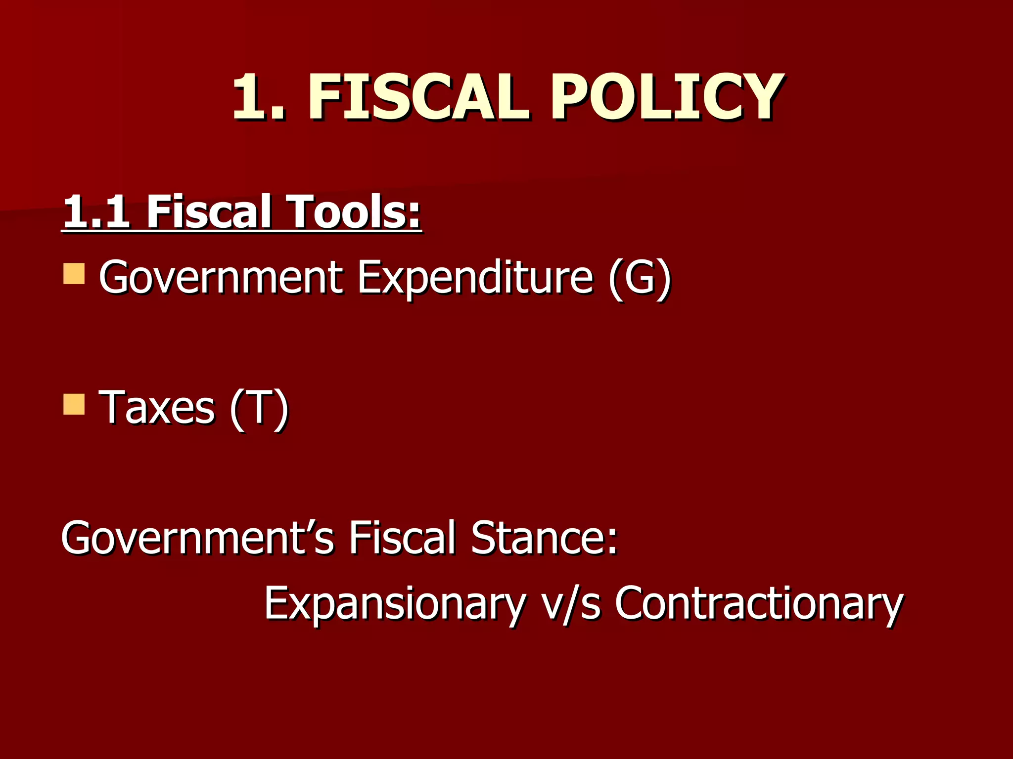 Demand side policies | PPT